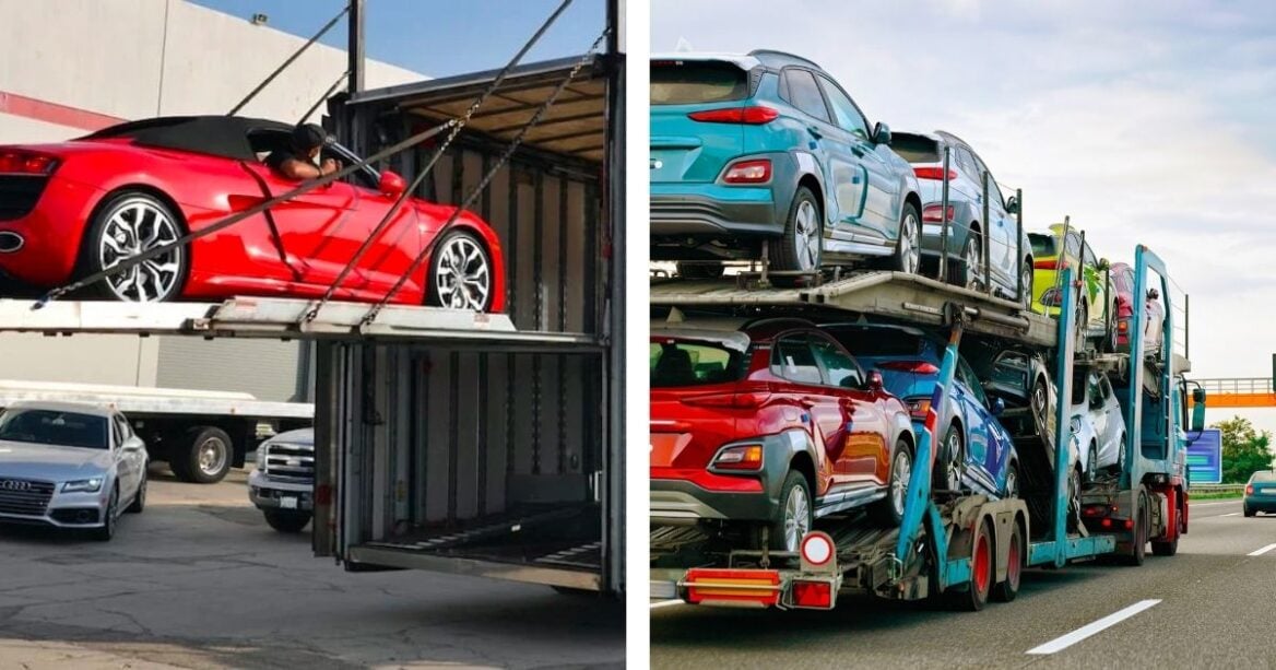 Open carrier vs closed carrier in auto shipping - 411 Auto Transport